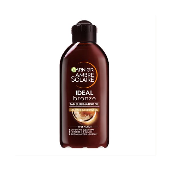 Garnier Ambre Solaire Ideal Bronze Tan Sublimating Oil (200mL) | Loolia ...